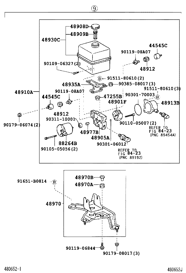 Контроль высоты для Лексус LX470, 1998/01 - 2002/08, 4,7 литров, 32 ...