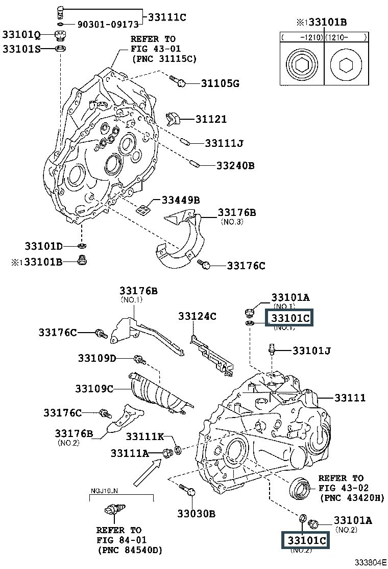 Запчасти Лексус: деталь 1215710010