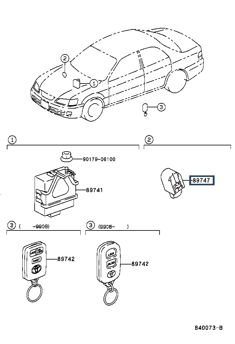 Запчасти Лексус: деталь 8974751010