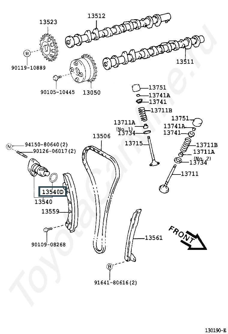 Запчасти Лексус: деталь 9030122013