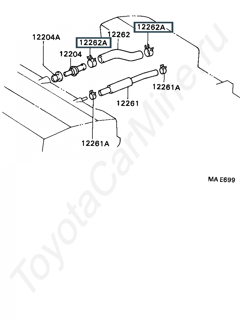 Запчасти Лексус: деталь 9046714031